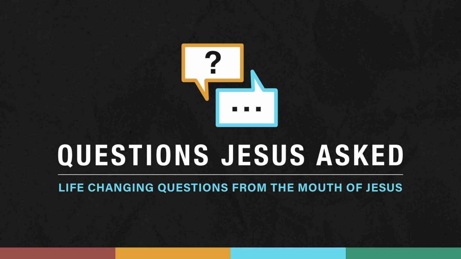 Questions Jesus Asked - video
