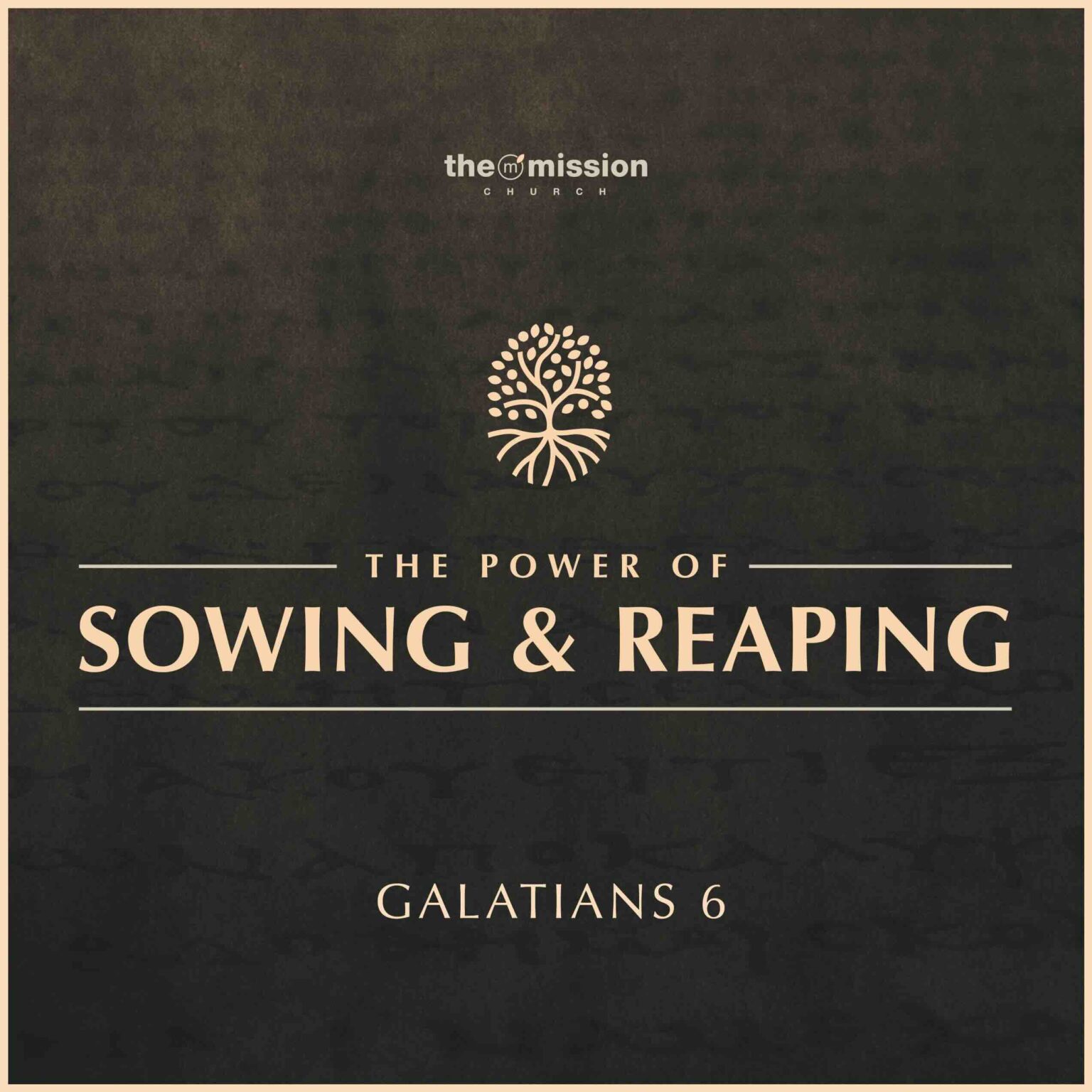 Galatians 6:1-18, The Power of Sowing & Reaping - The Mission Church